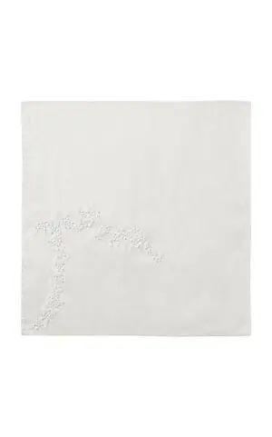 Chan Luu Techno Taffeta Bandana - White