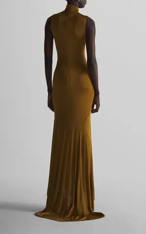 MUGLER High-neck Gown