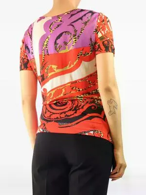 Etro Abstract-print Knitted Top