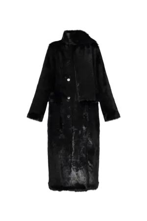 STAND STUDIO Palmer’ Faux Fur Coat