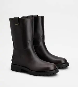 TOD'S Ankle Boots In Leather