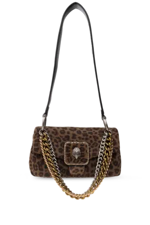 Kurt Geiger Mini Pimlico Bag Chain - Brown