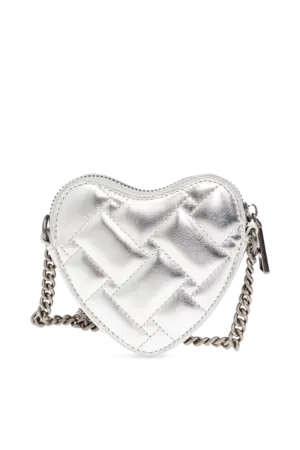 Kurt Geiger Wallet On A Chain ‘micro Heart Cross Body