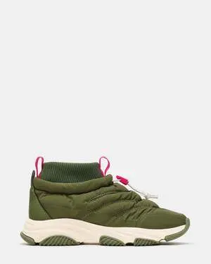 Steve Madden Polar Platform Sneakers - Olive