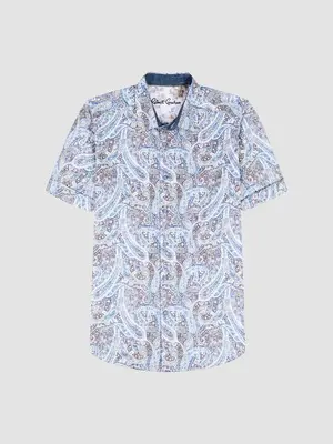 Robert Graham Melrose Paisley Short-sleeve Shirt - Multi