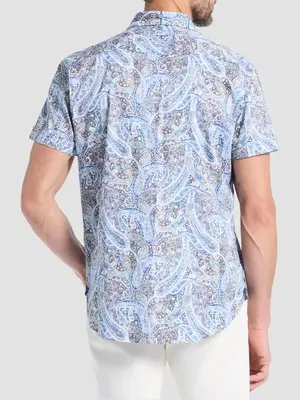 Robert Graham Melrose Paisley Short-sleeve Shirt