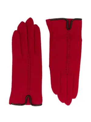 L` APERO Gloves Cashmere "belfort - Red