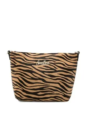 MC2 SAINT BARTH Shoulder Bag Zebra "aline - Black