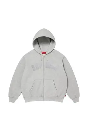 Supreme Arc Zip-up Hoodie - Grey