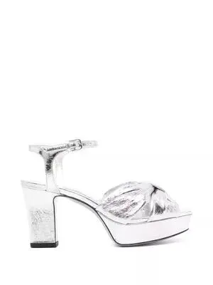 JIMMY CHOO 70mm Heloise Sandals - Silver