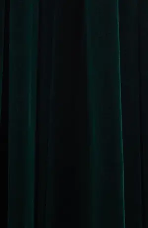 EMILIA WICKSTEAD Eagle Belted Velvet Dress