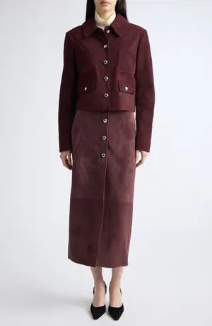 Altuzarra Astley Suede Jacket