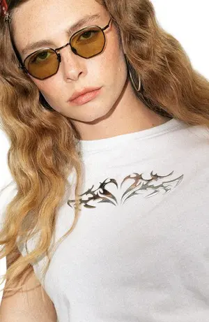 FORK Cutoff 46mm Irregular Sunglasses