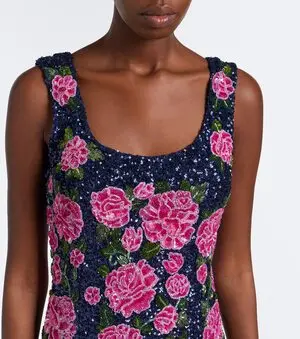 LA FUORI Là Fuori La Nuit Embellished Minidress