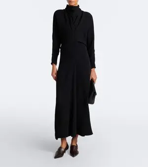 Proenza Schouler Slash Leather Loafer Pumps