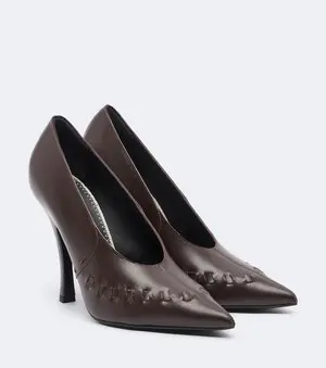 Magda Butrym Zakopane Leather Pumps - Brown
