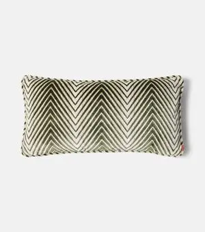 Missoni Ziggy Velvet Cushion - Multicoloured