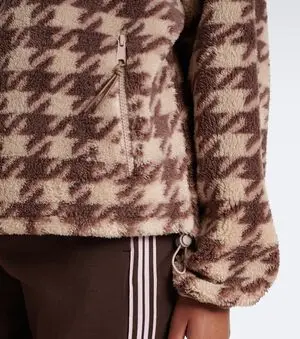 The Upside Palacio Harlow Houndstooth Fleece Sweater