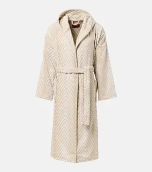 Missoni Ziggy Cotton Terry Bathrobe - Multicoloured