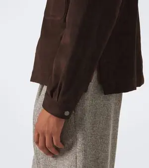 STOFFA Stòffa Wave Suede Jacket