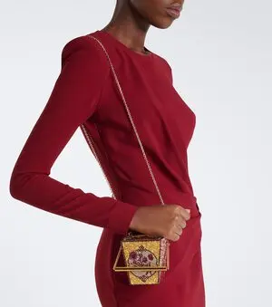 Judith Leiber Take Out Box Embellished Clutch