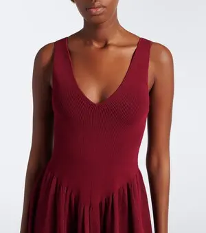Altuzarra Lollie Knitted Midi Dress