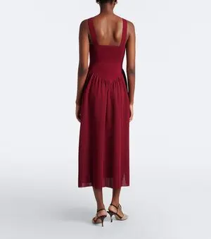 Altuzarra Lollie Knitted Midi Dress