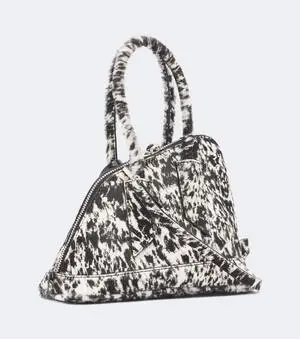 Attico Sant Ambroeus Mini Calf Hair Top-handle Bag