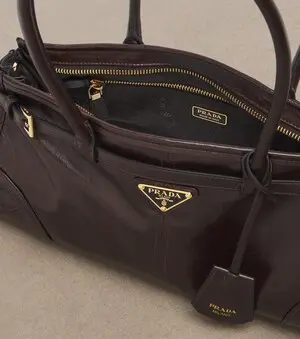 Prada Bonnie Leather Shoulder Bag