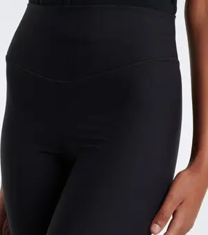 The Upside Peached Thia Cropped Flared Leggings
