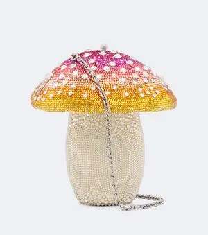 Judith Leiber Mushroom Toadstool Embellished Clutch