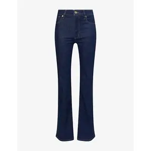 FRAME The Reboot Bootcut High-rise Stretch-denim Jeans - Rinse