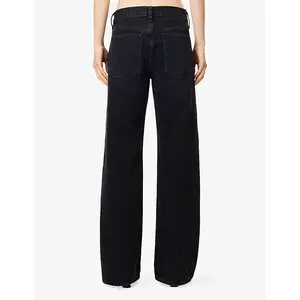 FRAME Saturday Straight-leg Low-rise Denim Jeans