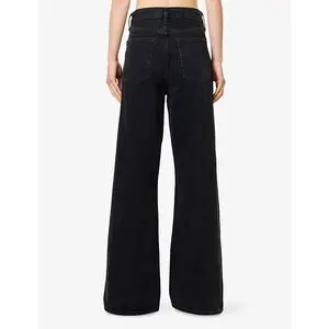 FRAME The Loose Wide-leg Low-rise Denim Jeans
