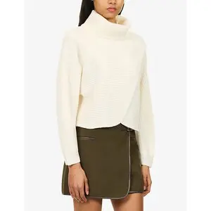 Simkhai Orlienne Turtleneck Wool-cashmere Blend Sweater