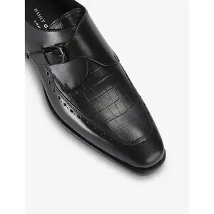 Kurt Geiger Beaumont Leather Monk Shoes