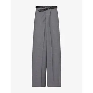 DARKPARK Gaia Wide-leg Wool Blend Trousers