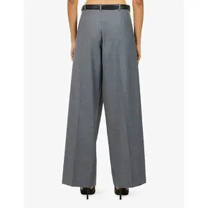 DARKPARK Gaia Wide-leg Wool Blend Trousers