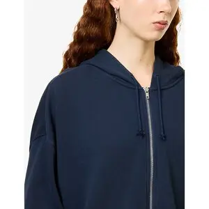 Good American Cropped Cotton Hoody