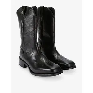 Kurt Geiger Phoenix Leather Western Boots