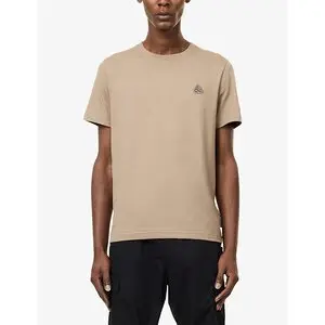 Moose Knuckles Crescent Plaque Cotton T-shirt