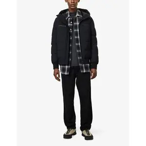 Moose Knuckles Soho Hooded Shell-down Bomber Jacket