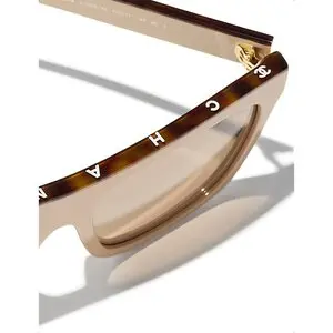 Chanel Ch5569 Square-frame Acetate Sunglasses