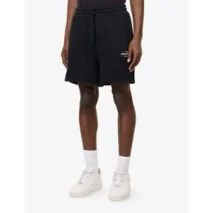 THE COUTURE CLUB Copyright Graphic-print Cotton Sweat Shorts