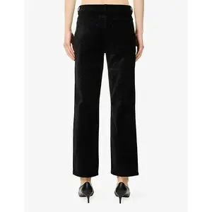 Paige Mason Ankle Cropped Stretch-denim Jeans