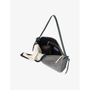 Whistles Knot Suede Shoulder Bag