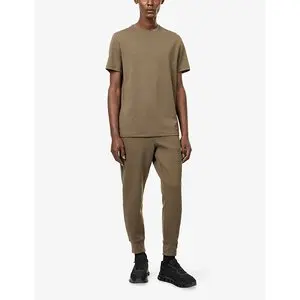 On Focus Tech Straight-leg Cott-jersey Jogging Bottoms