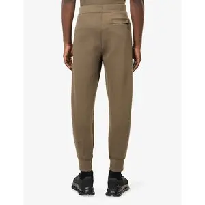 On Focus Tech Straight-leg Cott-jersey Jogging Bottoms