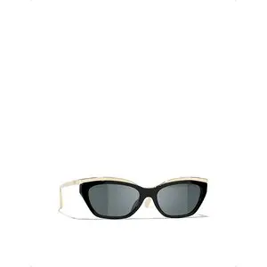 Chanel Ch4299 Cat-eye Acetate Sunglasses