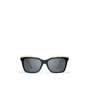 Chanel Ch4301 Butterfly-frame Acetate Sunglasses